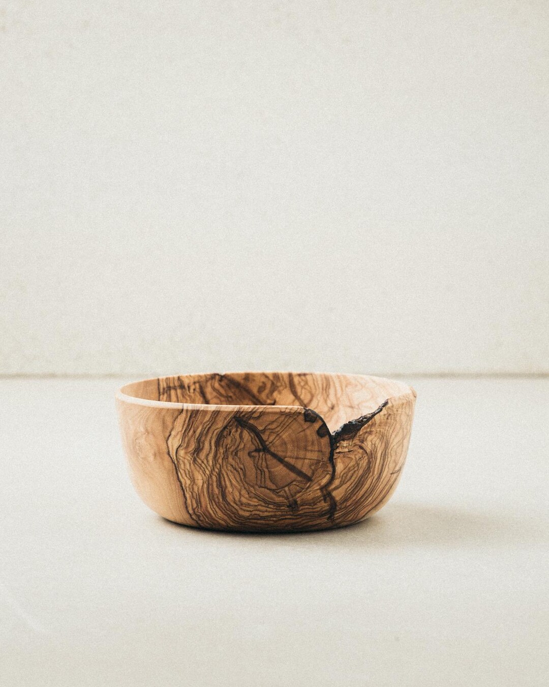 Greek Olive Wood Bowl: Sparta, Bee Wax Finish - Etsy