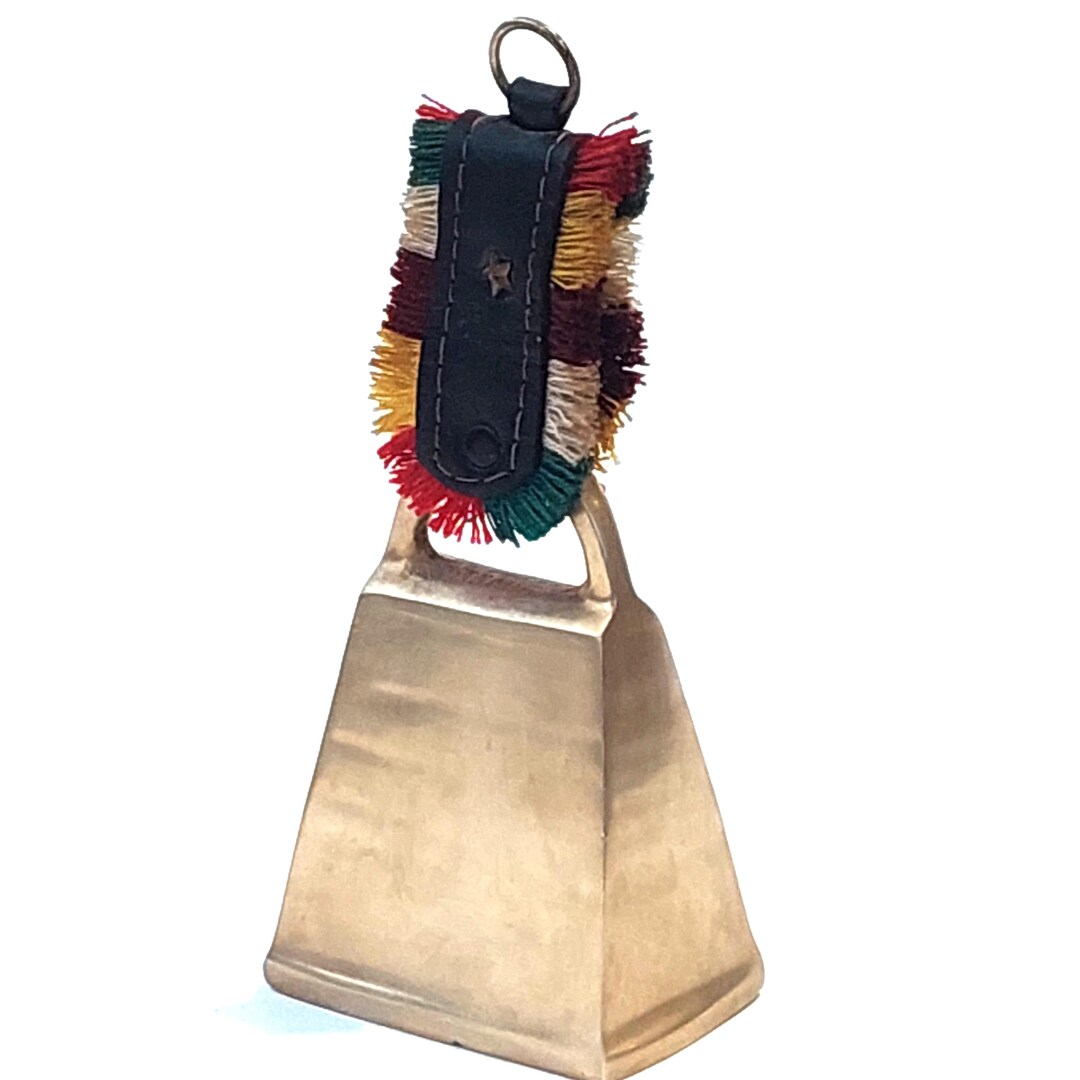 Vintage Swiss Brass Bell, Chalet Signal Cowbell Alpine Folk Decorative ...