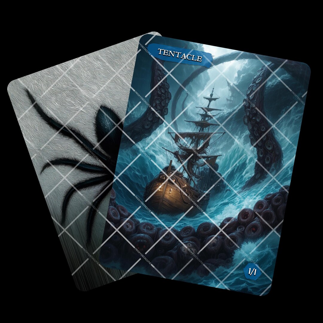 Tentacle 1/1 Token - TCG Proxy Card, Custom Token - Etsy
