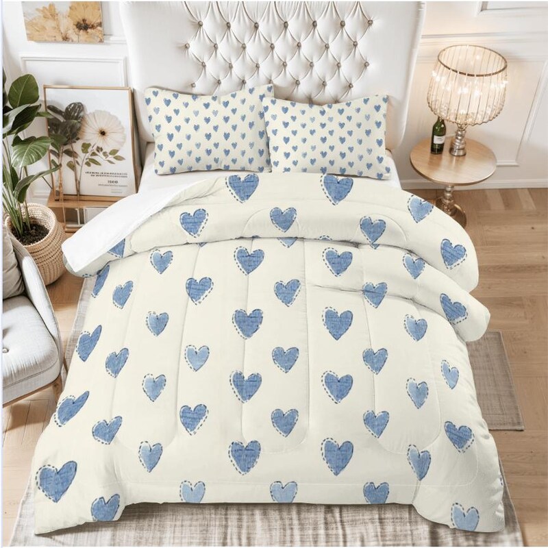 Heart Bedding - Etsy