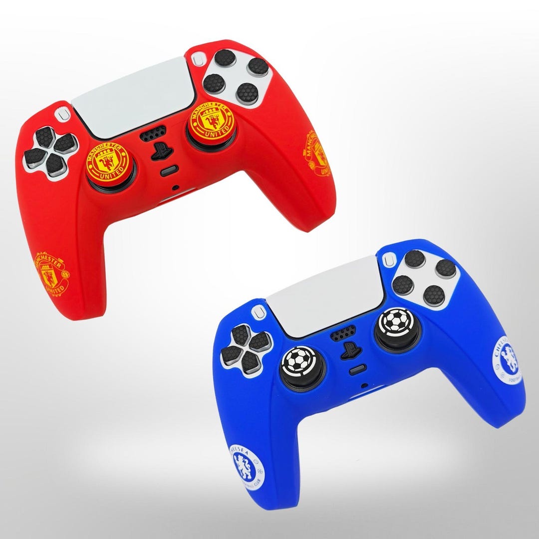 Playstation 5 Controller Skin, Custom PS5 Cover, PS5 Thumb Grips Caps ...