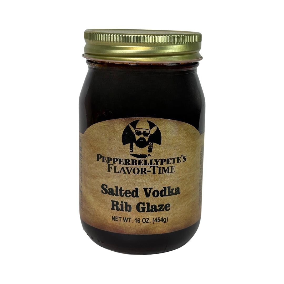 Pepper Belly Pete's Salted Vodka Rib Glaze - Etsy