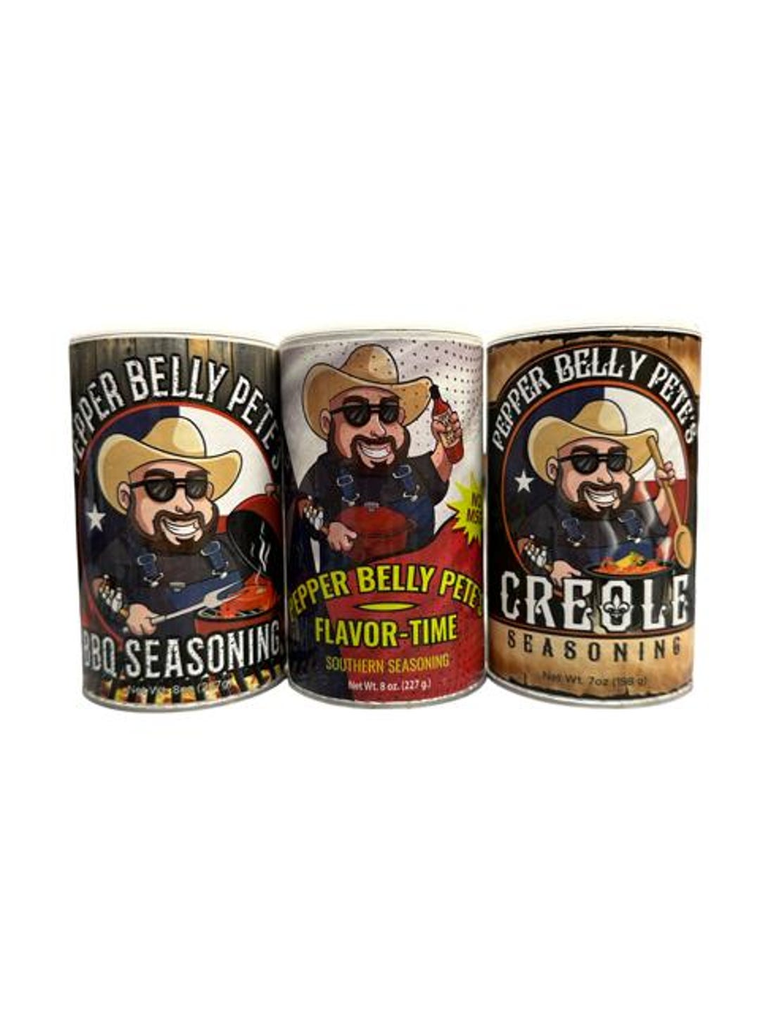Pepper Belly Pete's Triple Threat Seasoning Trio - Etsy