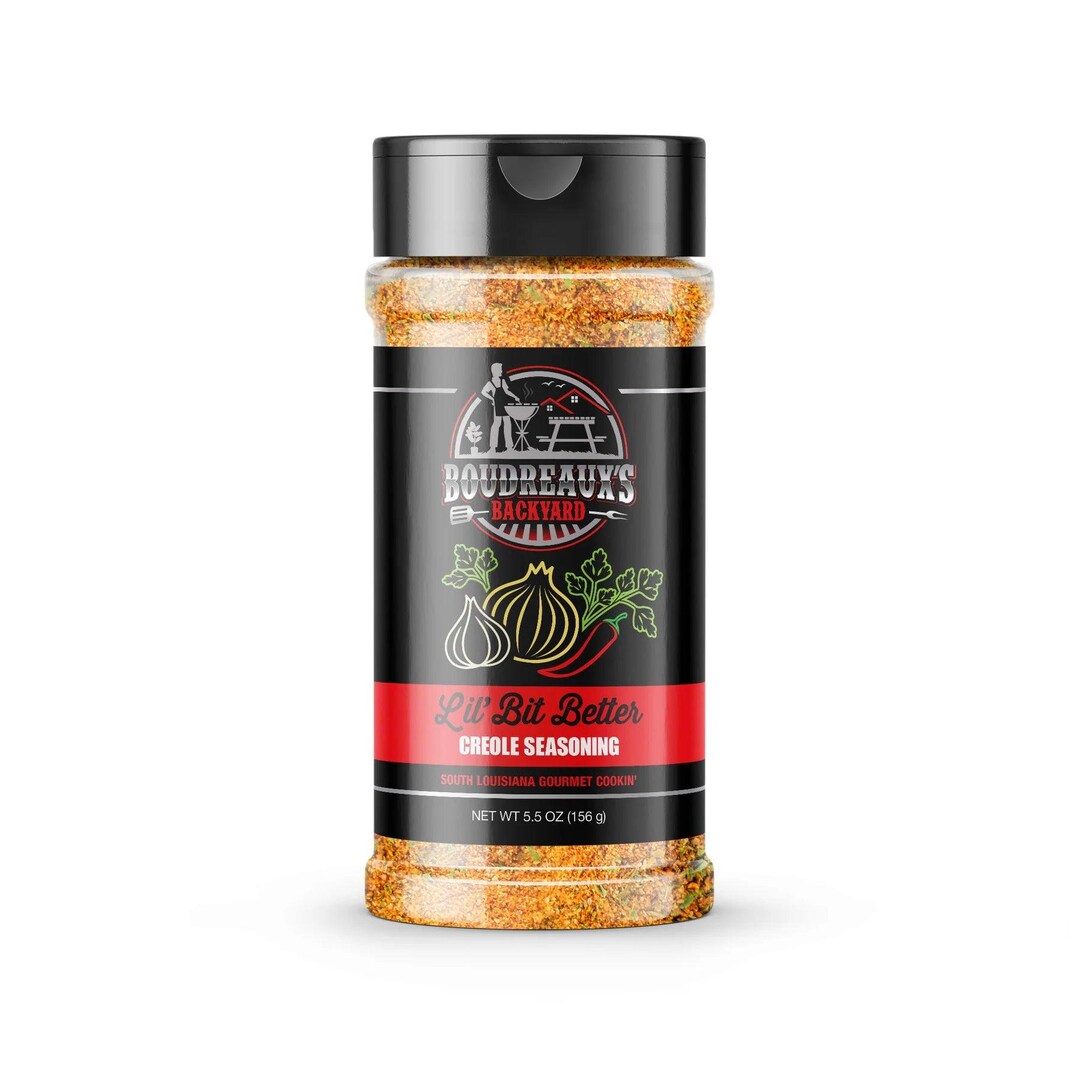 Boudreaux's Backyard Lil' Bit Better Creole Seasoning - Etsy