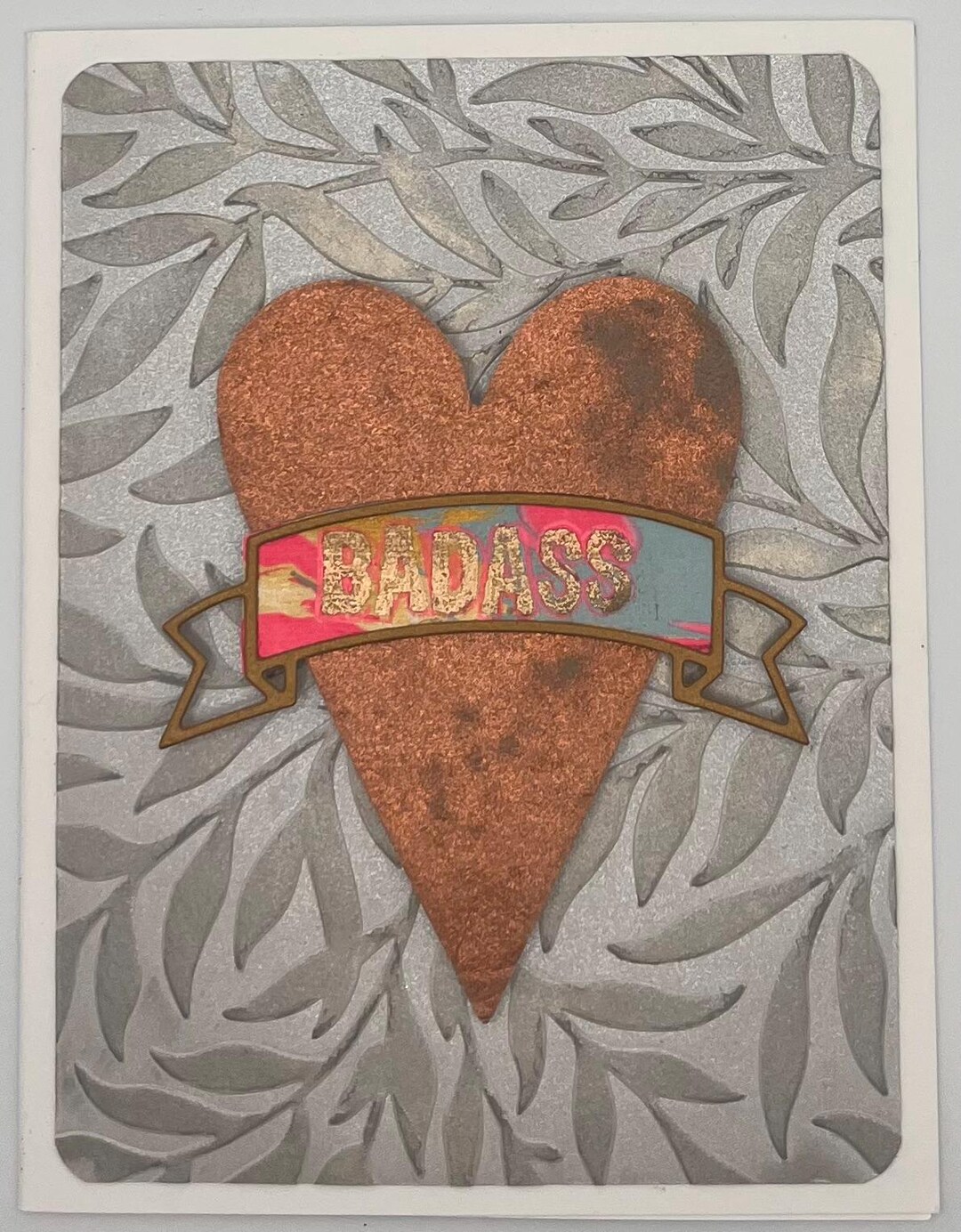 Badass Heart Card: Special Occasion A2 Card - Etsy