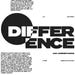 Difference, Typography Focused Poster Design, Black and White ...