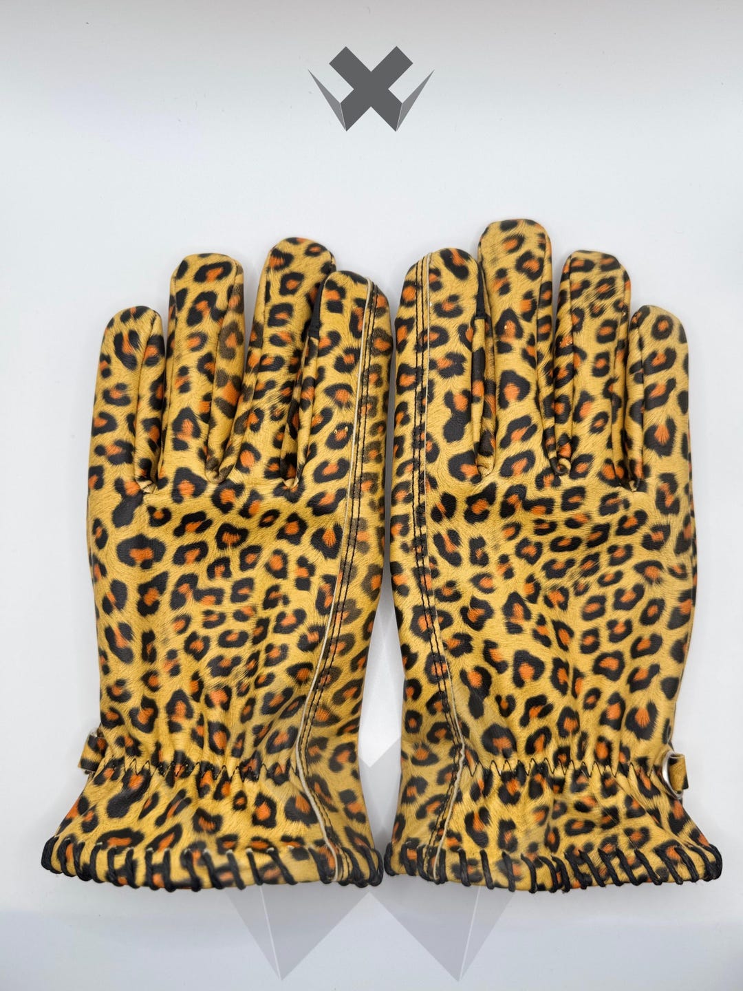 Cheetah Print Leather Gloves: Touchscreen Winter Driving Gloves - Etsy