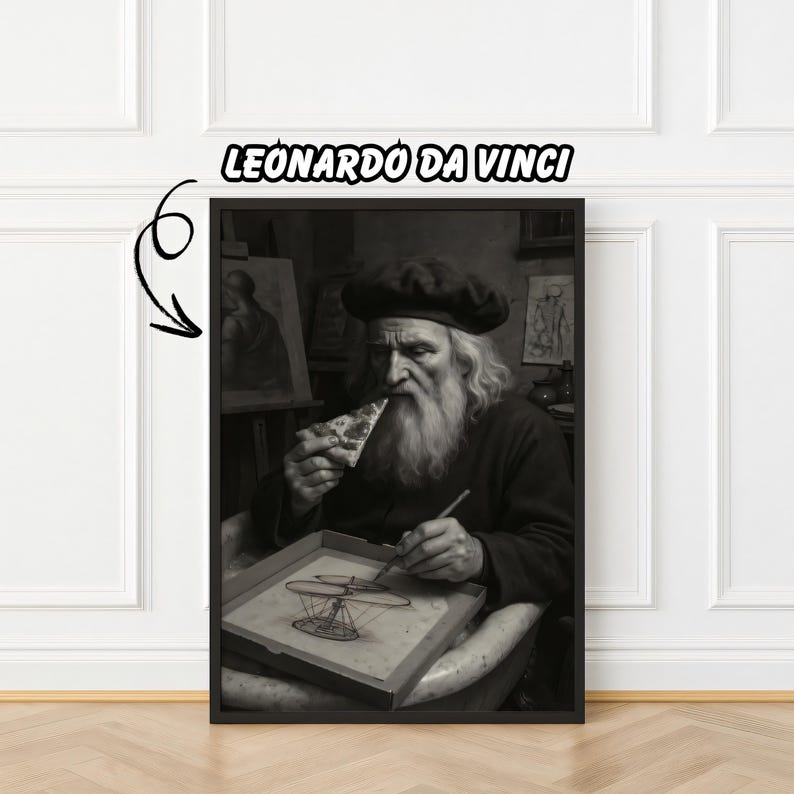 Leonardo Da Vinci Digital Wall Art | Vintage Renaissance Sketch Printable | Classical Anatomy ...