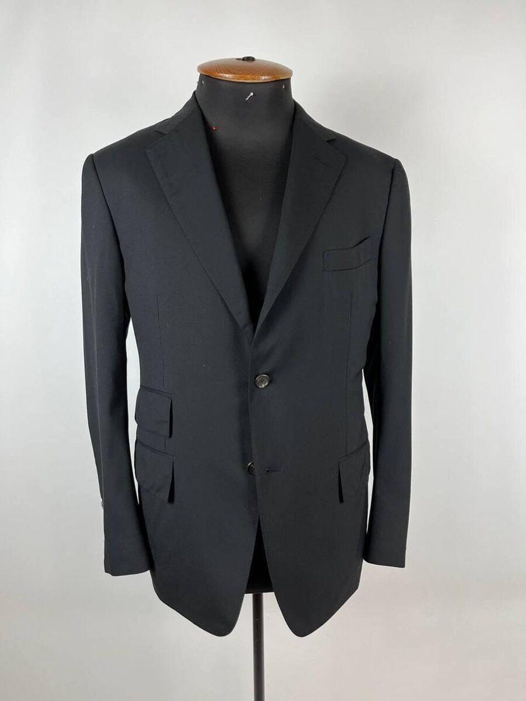 Tom Ford Black Wool Blazer 3 Button Size 52 (0334) - Etsy