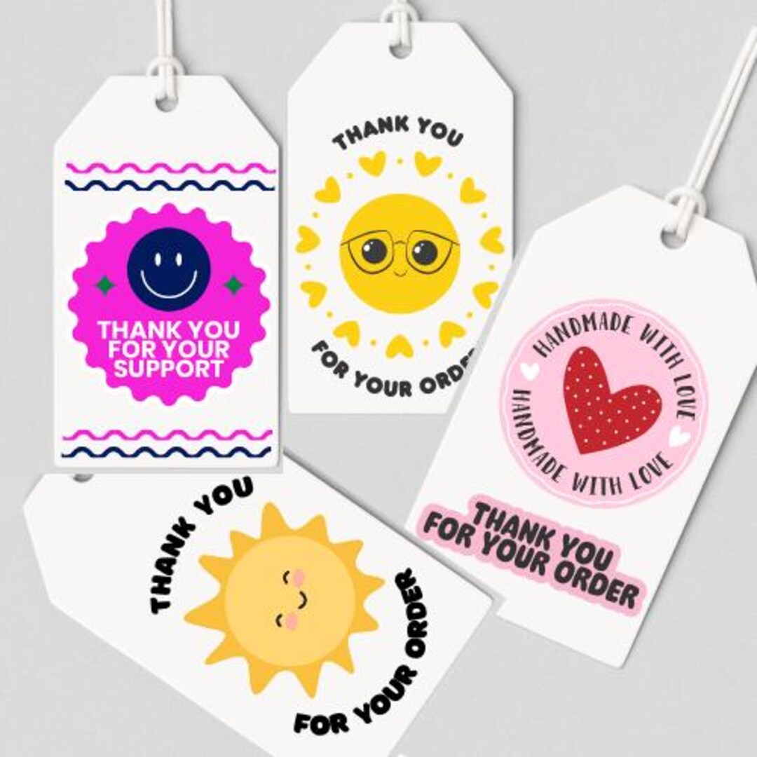 Printable Customer Appreciation Tags |small Business Thank You Tags ...