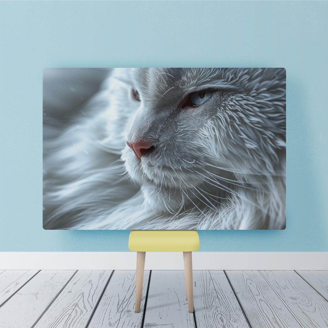 Hyperrealism Art Print, Mythic Frost Yeti Skin Texture Study for ...