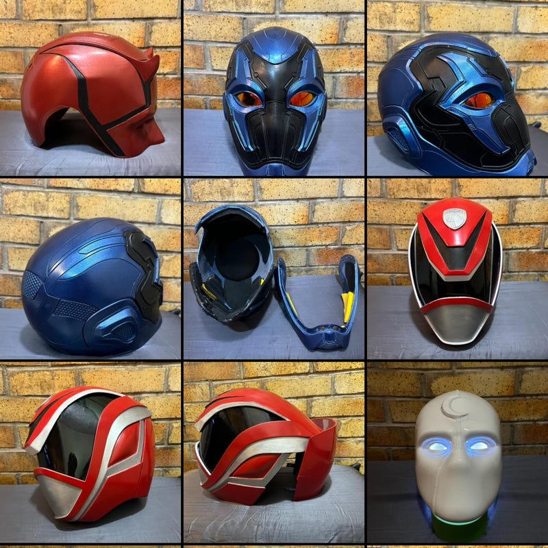 Cosplay Helmet - Etsy