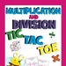 Multiplication & Division Tic-tac-toe - Etsy