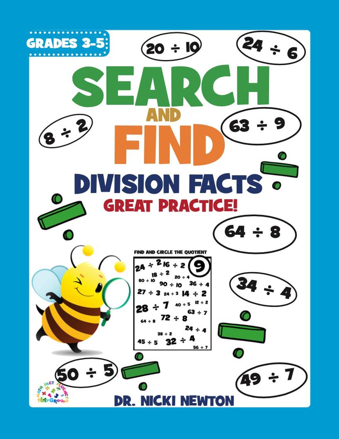 Search and Find Division Facts - Etsy
