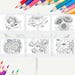 Bloom & Botanical Coloring Book: 50+ Realistic Flower Illustrations ...