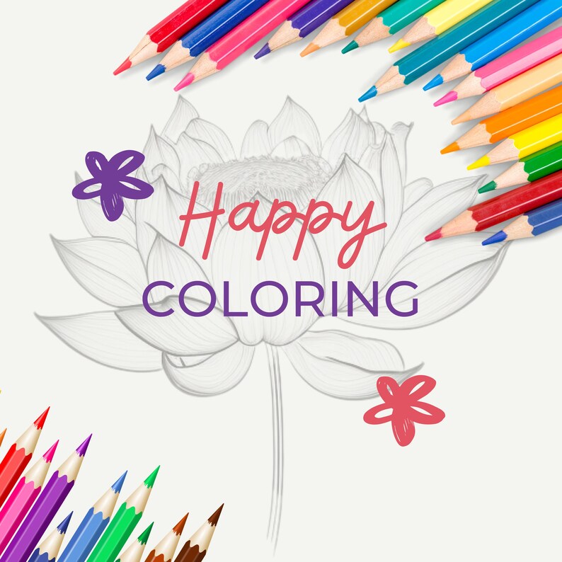 Bloom & Botanical Coloring Book: 50+ Realistic Flower Illustrations ...