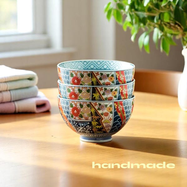 Japanese Rice Bowls - Etsy