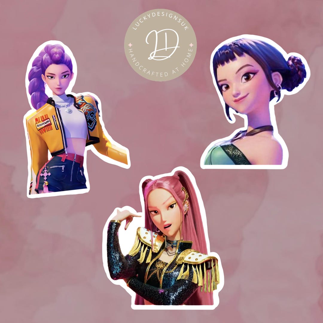 Kpop Demon Hunters / Sticker Set / Booktok / Gift / Present / Stocking ...