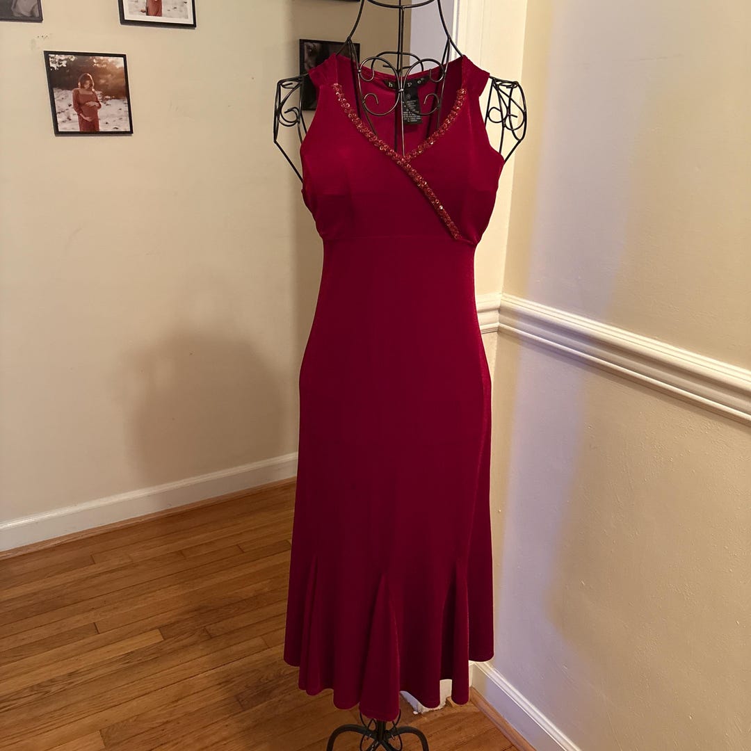 Vintage 90s Hype Brand Formal Dress - Etsy