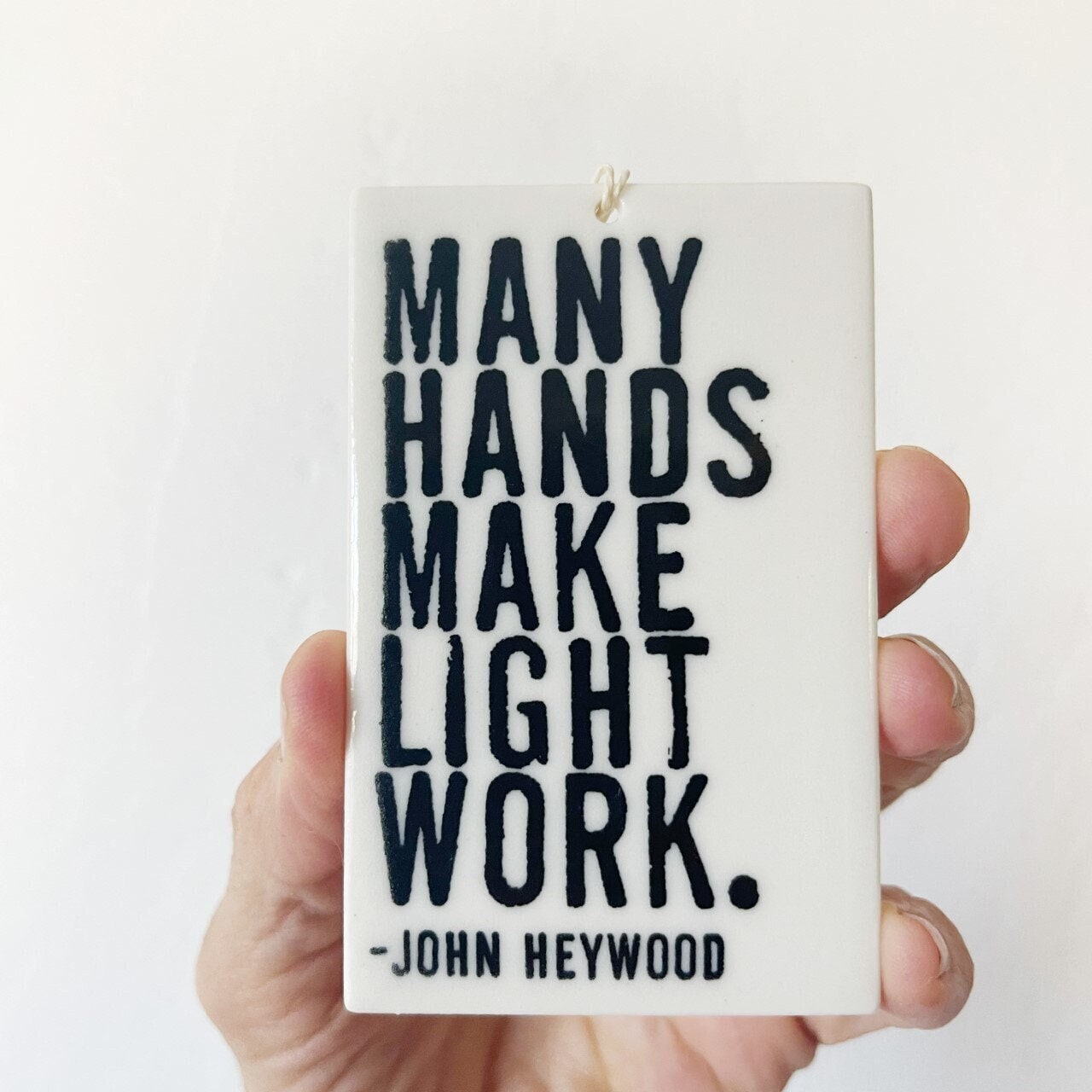 Many Hands Make Light Work