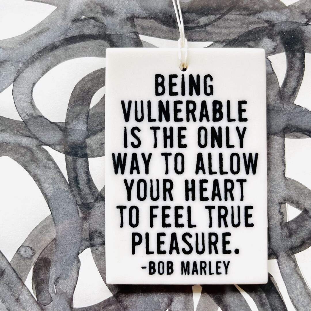 Bob Marley Quote Ceramic Wall Tag Ceramic Wall Hanging Inspirational ...