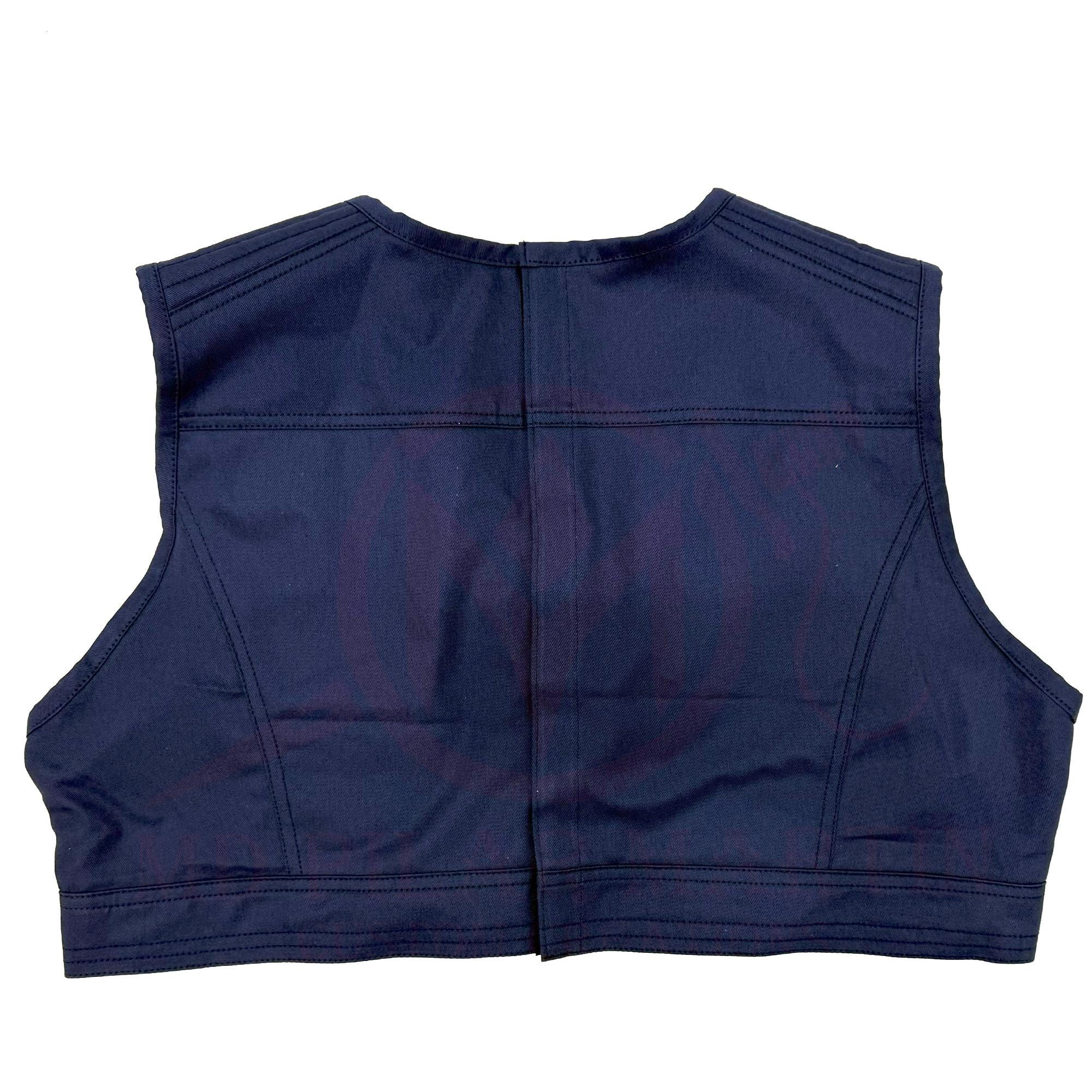 Navy Blue Flak Vest | Lady Mando Chest Armor | Blue Warrior-inspired ...