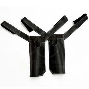 Handcrafted Leather Cosplay Belt: Sci-fi Warrior Costume Utility Belt ...