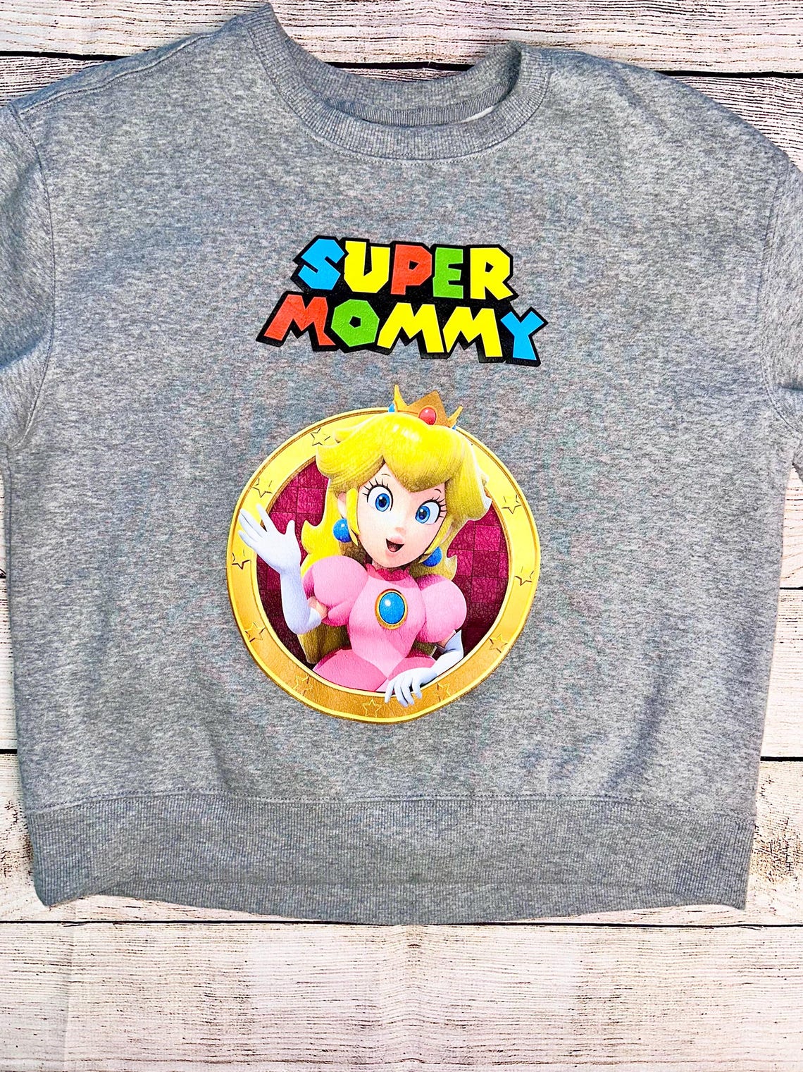 Super Mario Short Set/overalls/free Paint Splatter/front & Back/kids ...