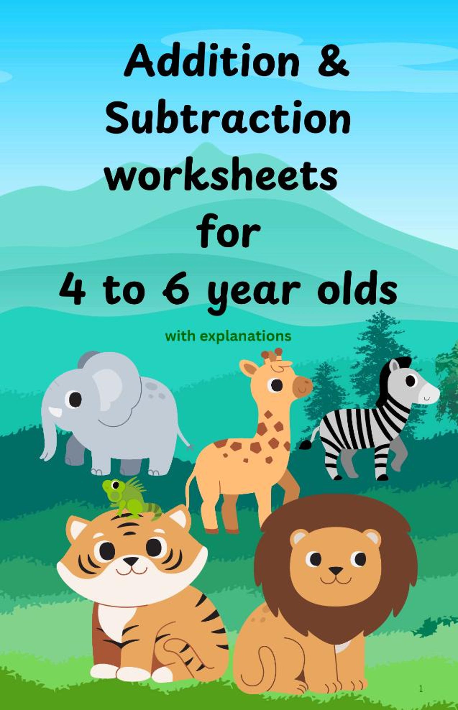 Addition and Subtraction Worksheets for Ages 4-6 | 100+ Questions ...