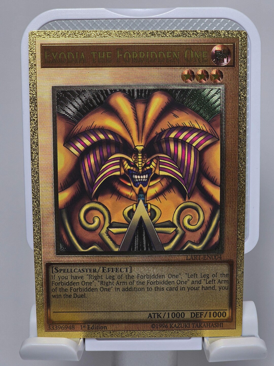 Exodia, the Forbidden One Entire Set (carbon Fiber YGO Orica Card) - Etsy