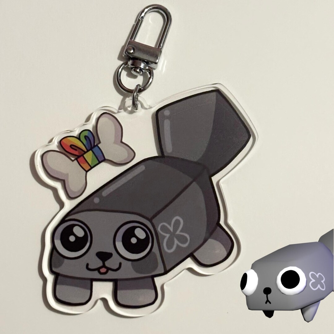 Pebble Dandy’s World Keychain ! - Etsy UK