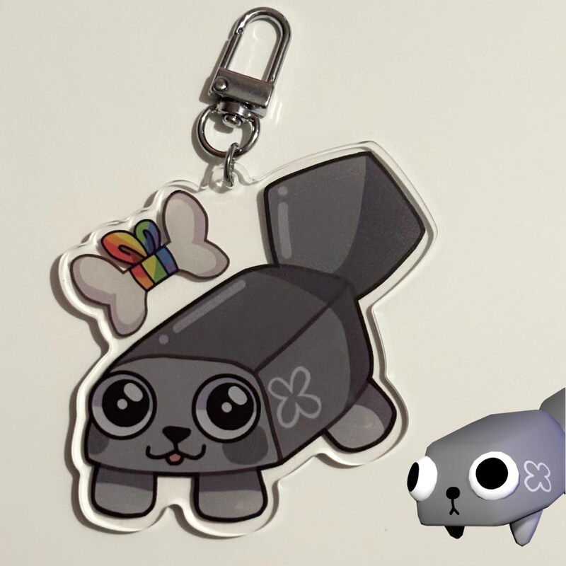 Dandy World Keychain - Etsy