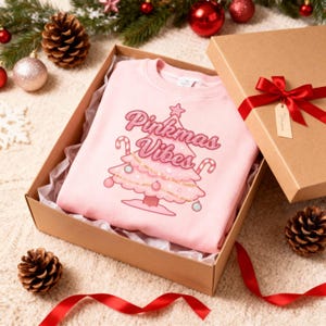 Pinkmas Vibes Christmas Tree PNG | Girly Xmas Clipart (digital Download ...