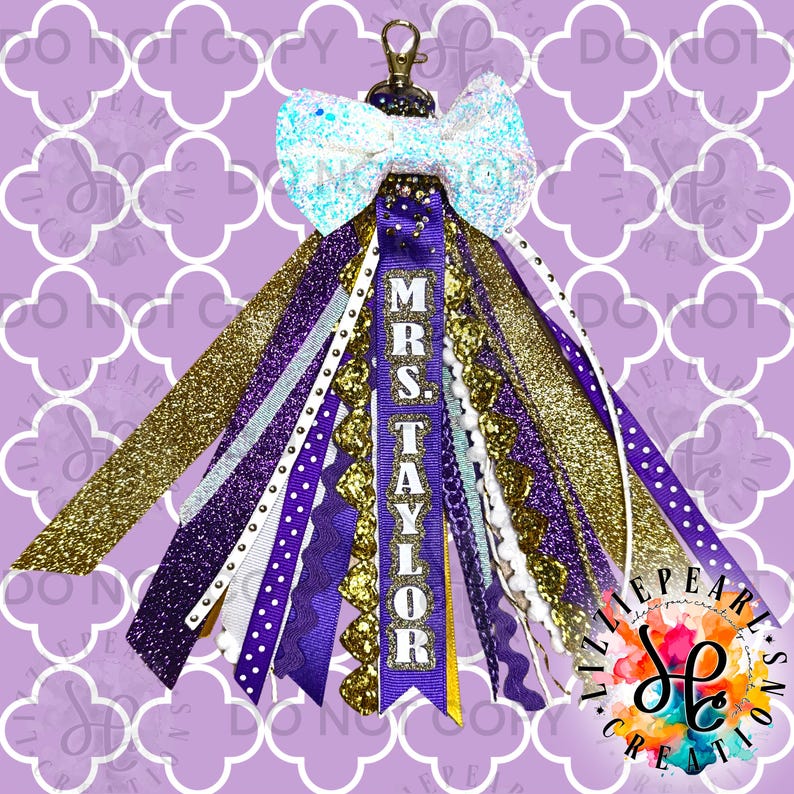 Backpack Ribbon Zipper Tags, Large. Showcase Your Personal Style, Team ...