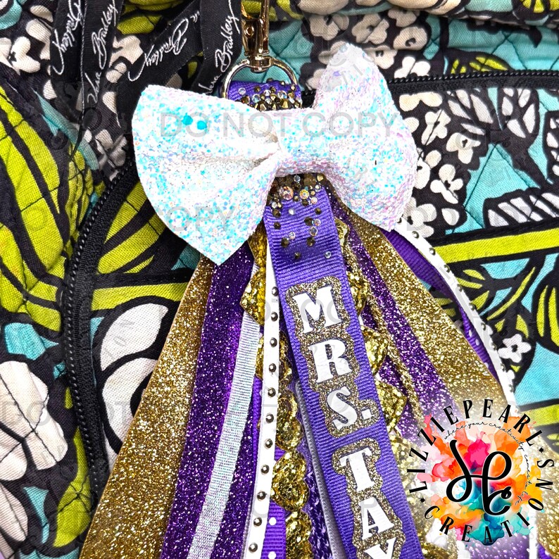 Backpack Ribbon Zipper Tags, Large. Showcase Your Personal Style, Team ...