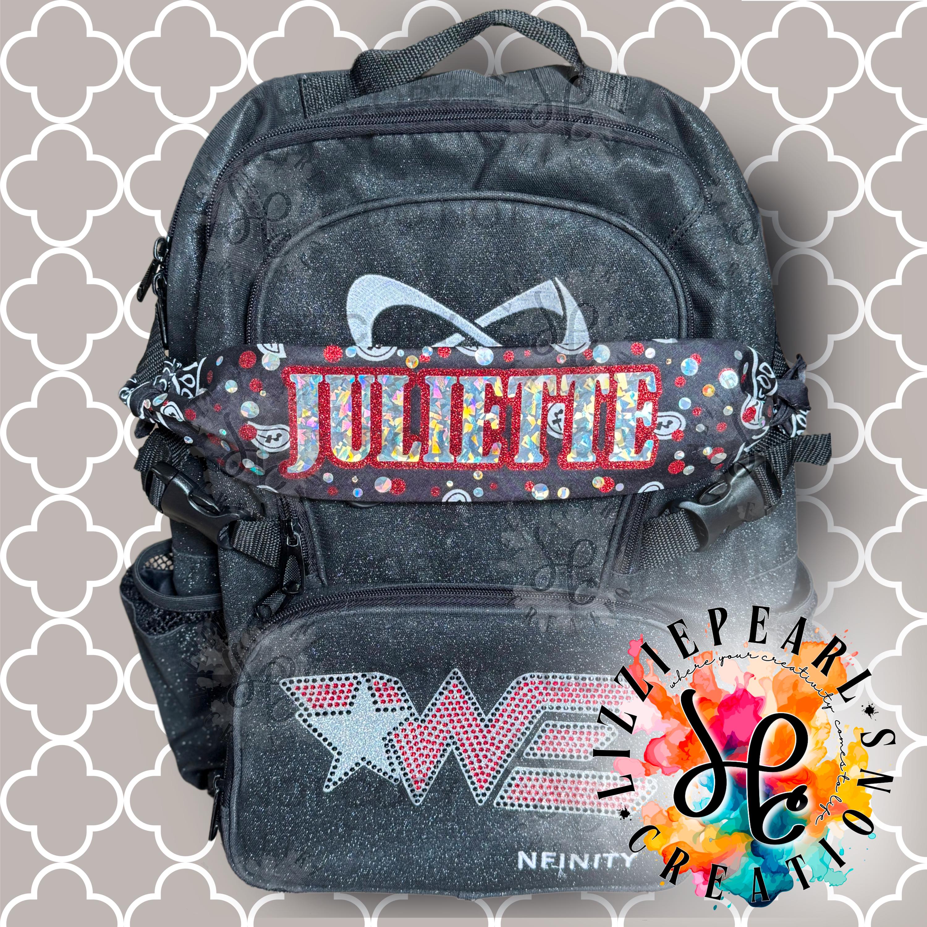 Vinyl Sparkle Spirit Bandana, Custom Backpack Flair - Etsy