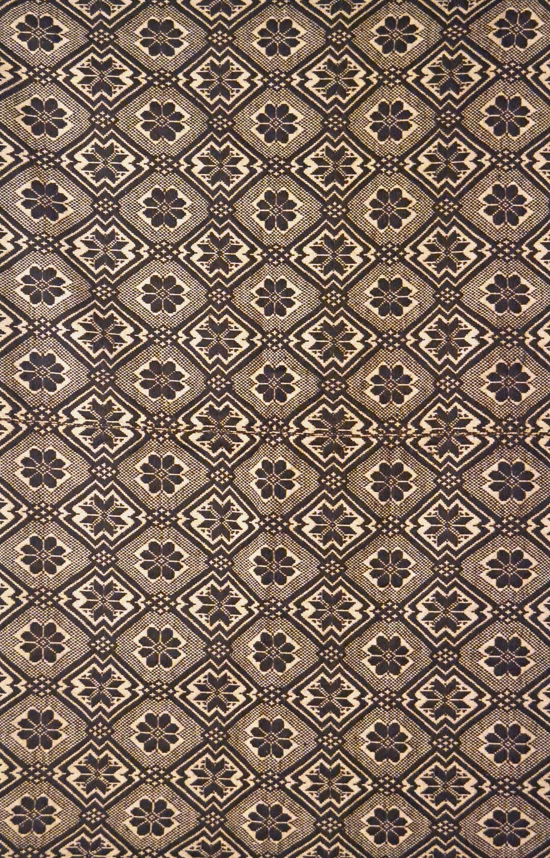 Eastern European Wall Hanging Upholstery Retro Bed Cover Hand Woven ...