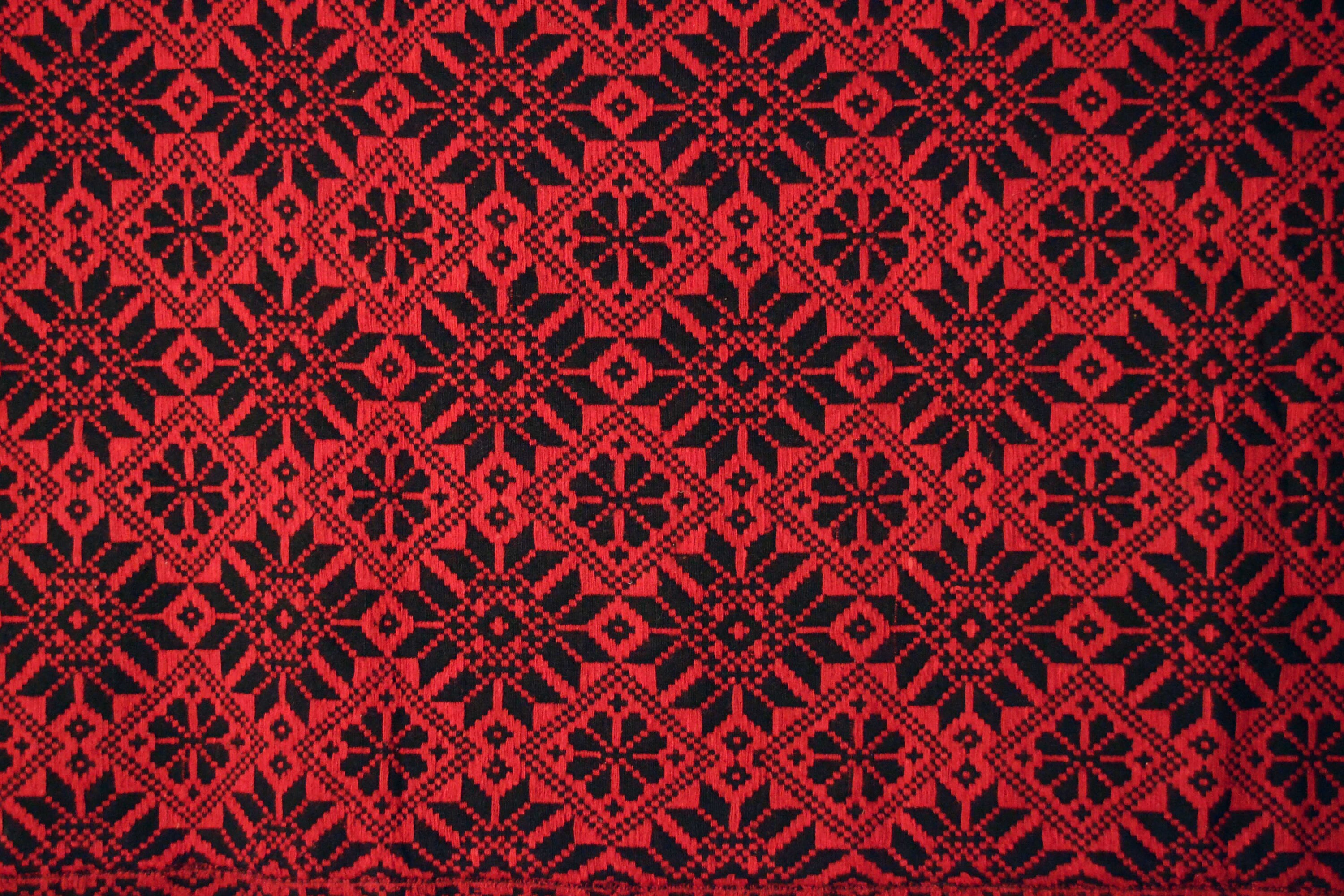 Vintage Romanian Textile Upholstery Reversible Bedspread No1 ...