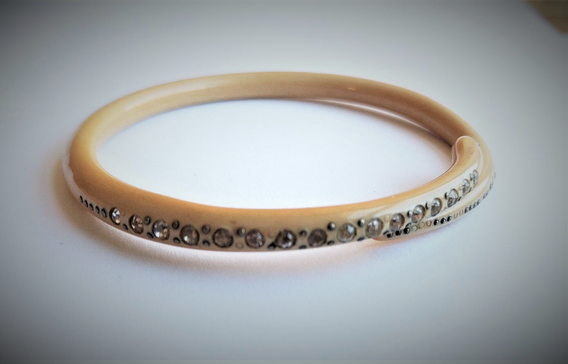 Art Deco Snake Celluloid Stacking Arm Bangle Flapper Bracelet - Etsy