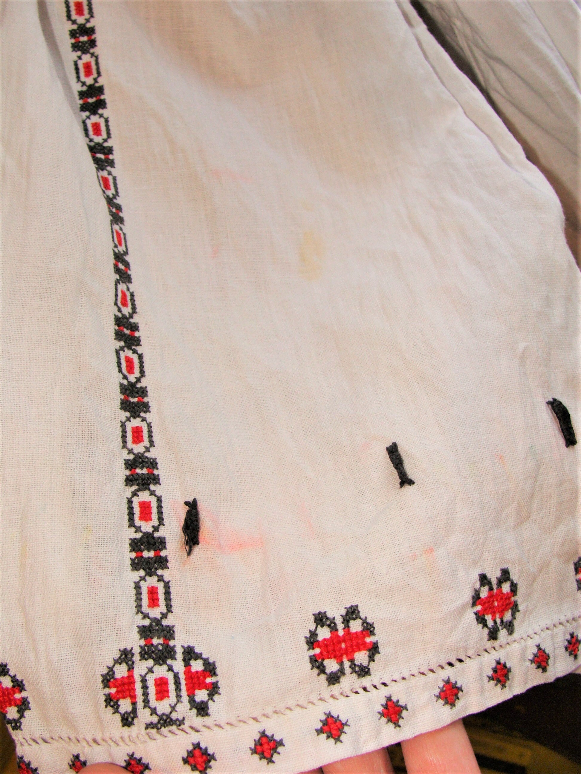 Vintage Romanian Folk Costume Cca 1940 1950 Embroidered - Etsy