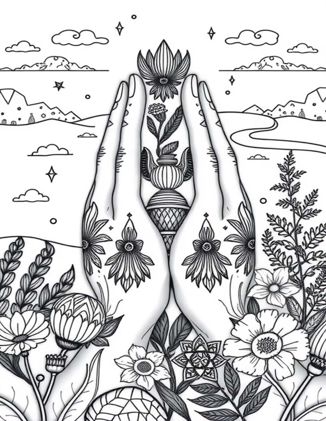 Sacred Geometry & Astrology Coloring Books – Digital Download ...