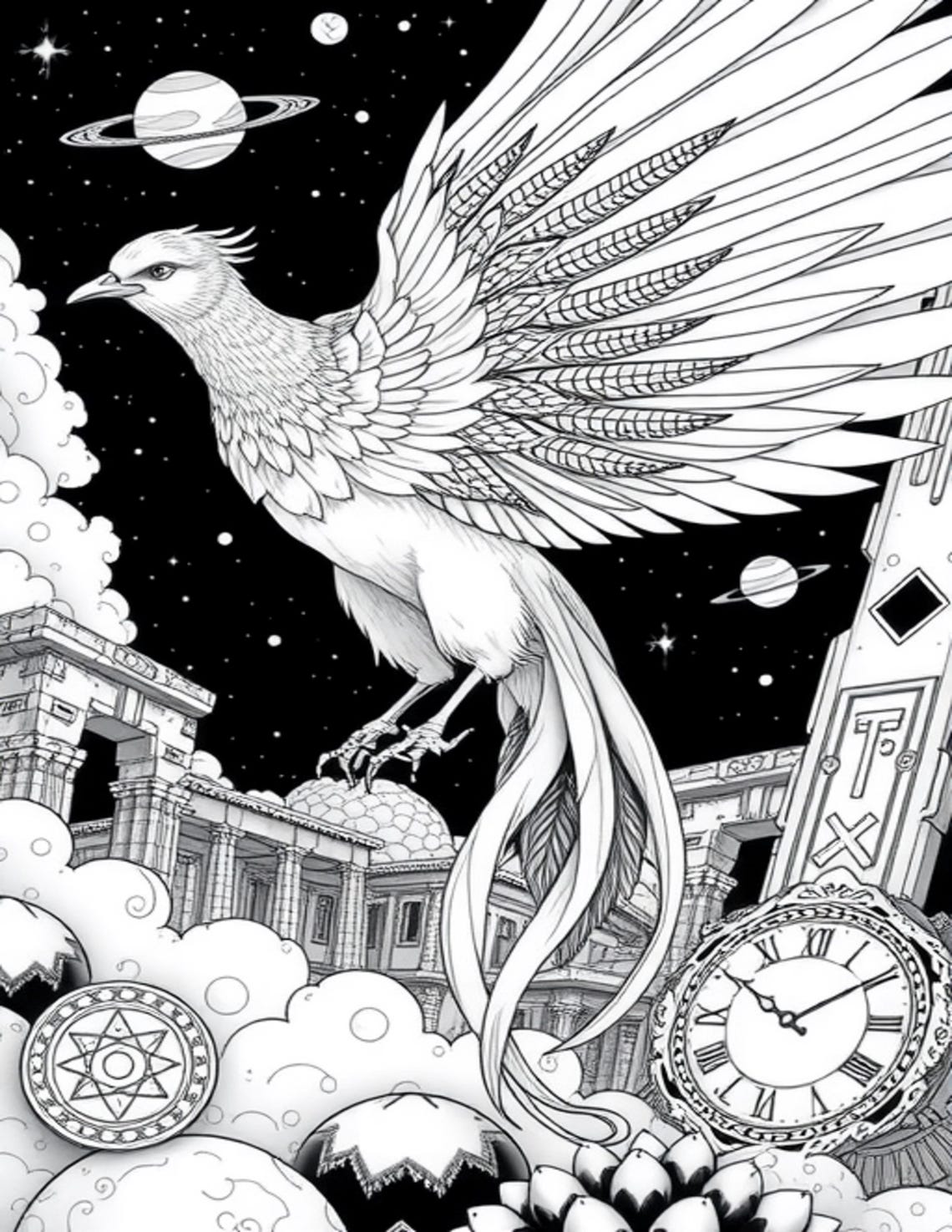 Sacred Geometry & Astrology Coloring Books – Digital Download ...
