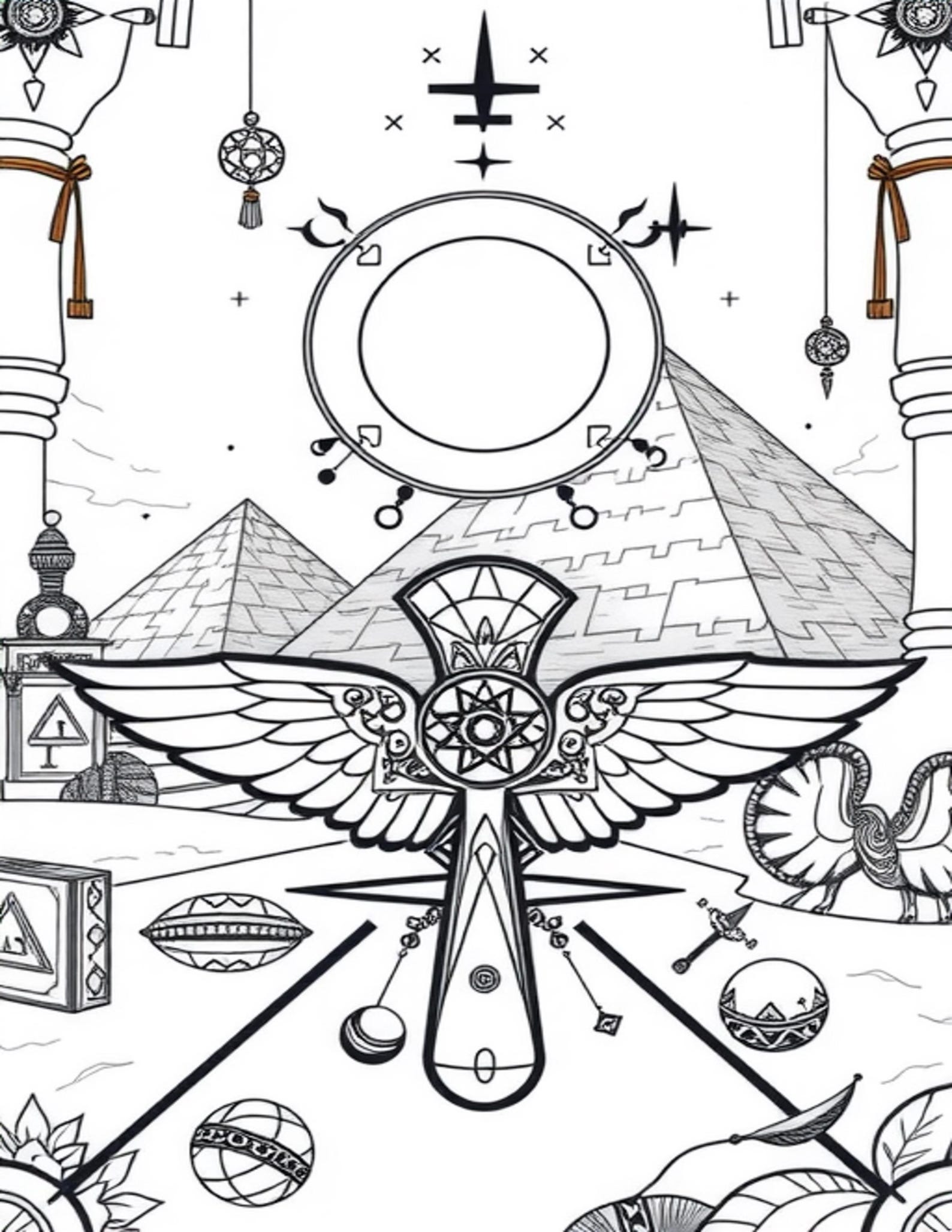 Sacred Geometry & Astrology Coloring Books – Digital Download ...