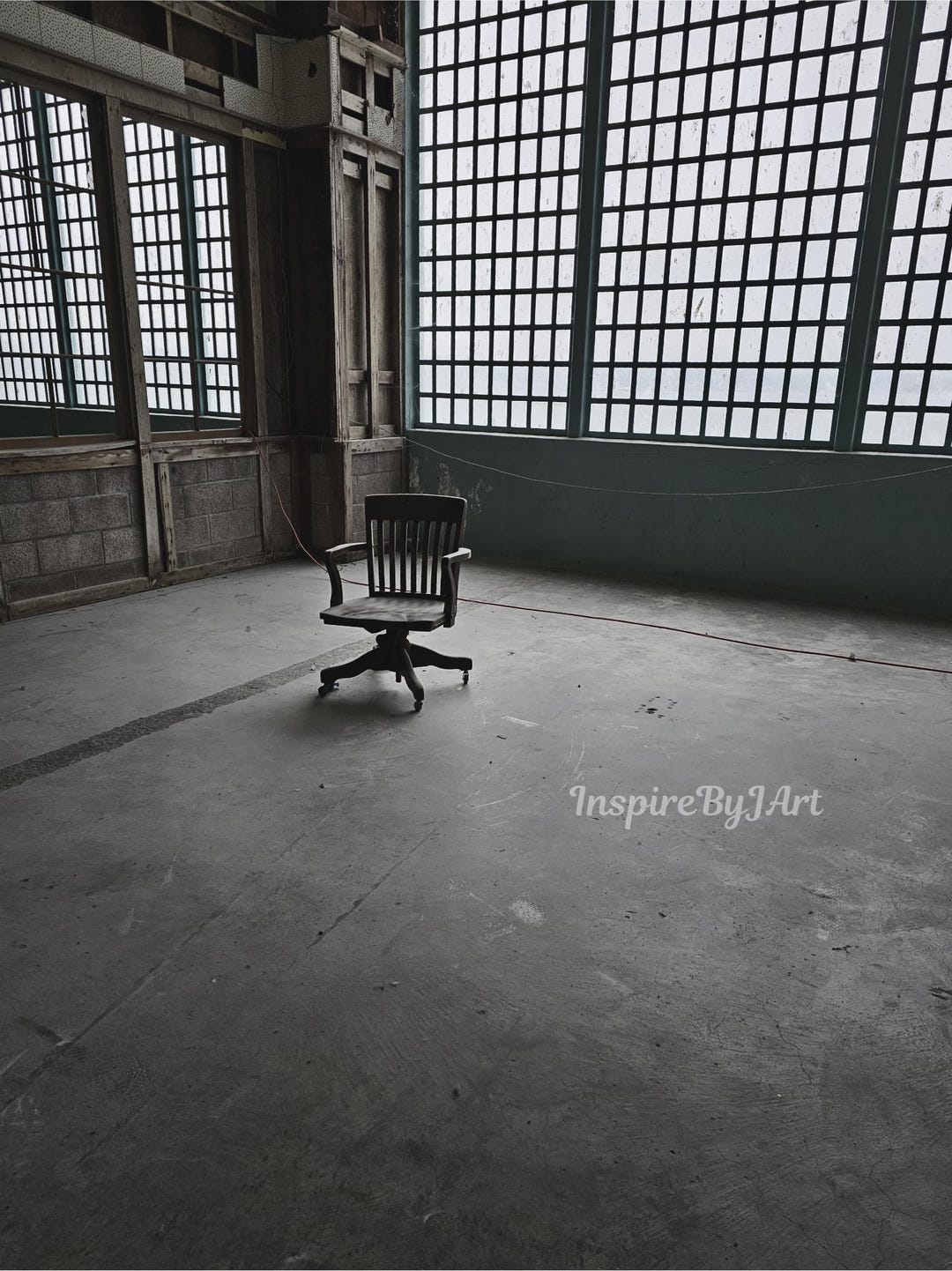 Lone Chair on Alcatraz – Haunting Black & White Prison Photography ...
