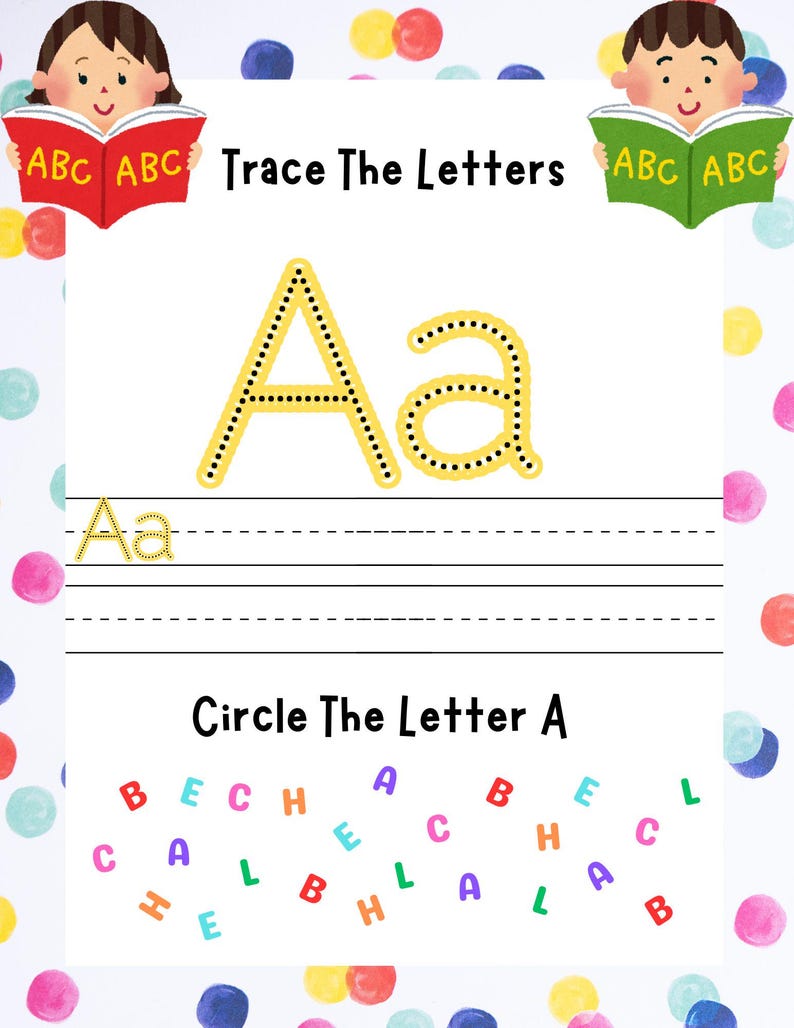 26-page Alphabet Tracing Bundle | Letter Writing & Recognition ...