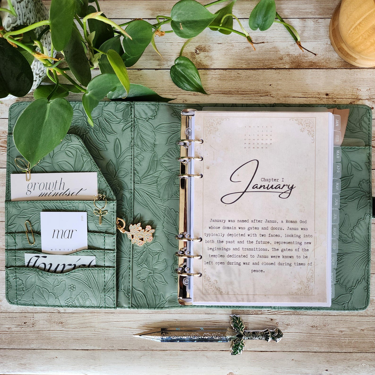 Monthly Dashboards Printable | Monthly Dividers | Dashboard Set | A5 ...