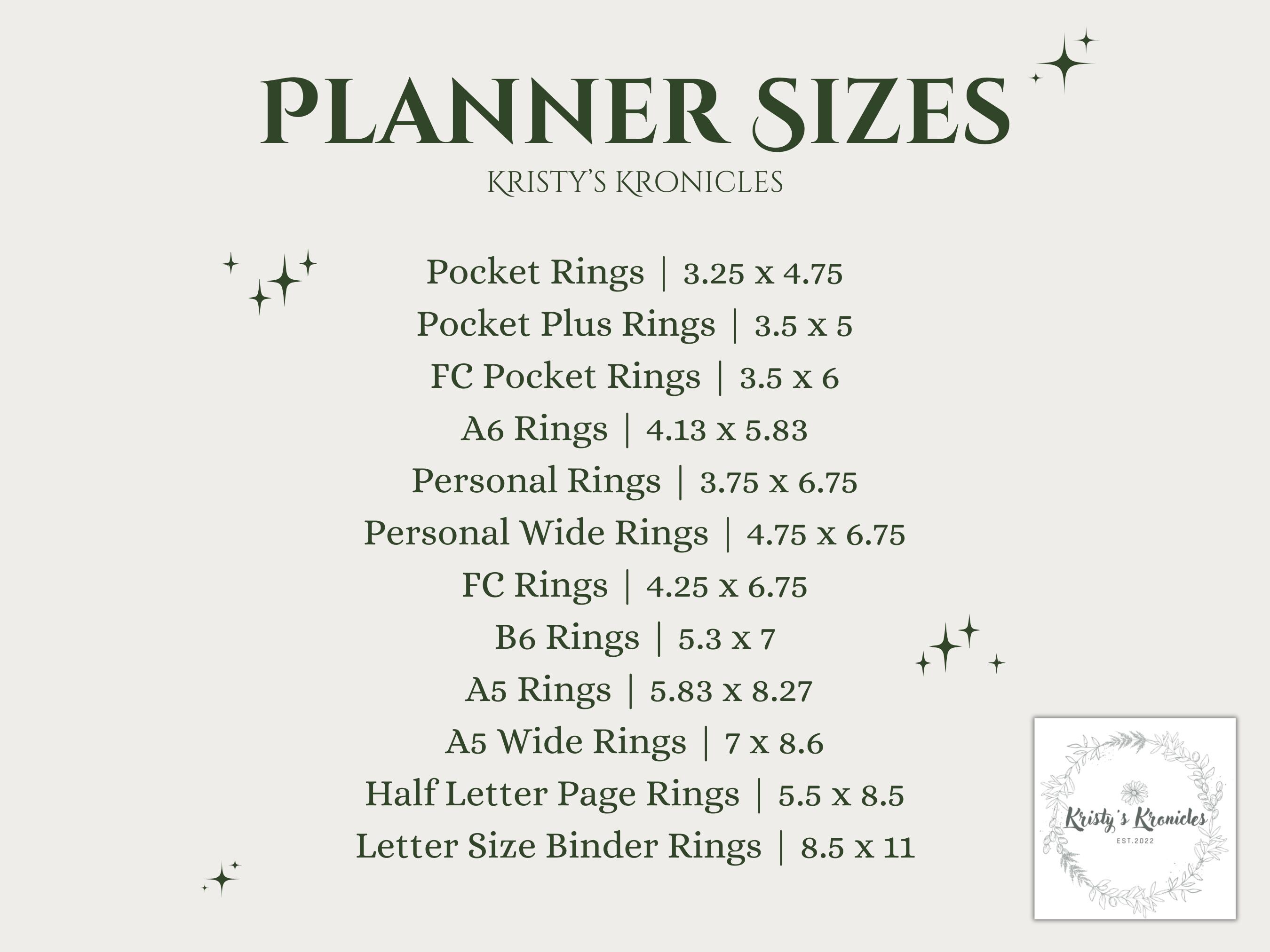 Printable Planner Dashboard | A5 Planner Dashboard | Aesthetic ...