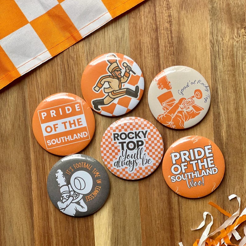 Ut Button Pin - Etsy