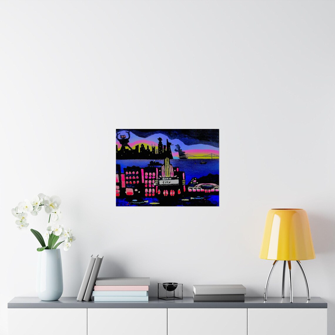 Roku City- Matte Posters - Etsy
