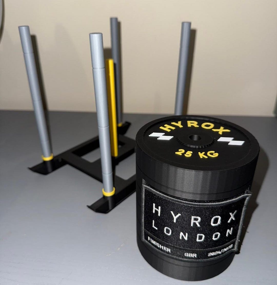 Hyrox Sled - Patch Display - Etsy